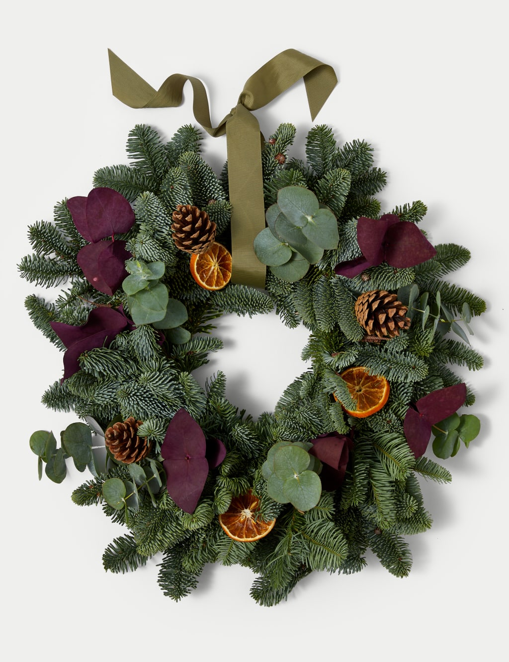 Create Your Own Festive Red Wreath | M&S