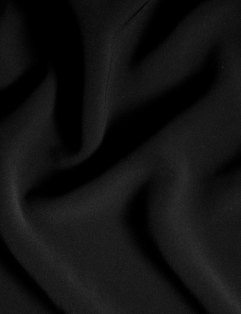 Crepe V-Neck Knee Length Shift Dress | JAEGER | M&S