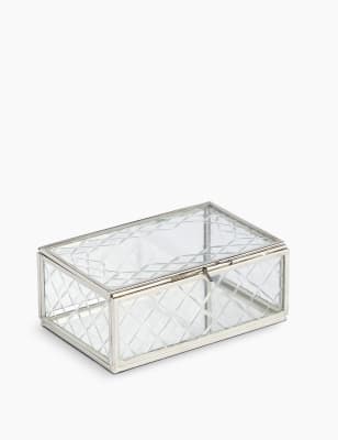 Home Décor Glass trinket tray Home & Living Decorative Trays etna.com.pe