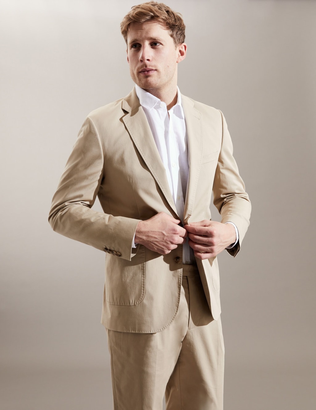 Men’s Beige Suits | M&S