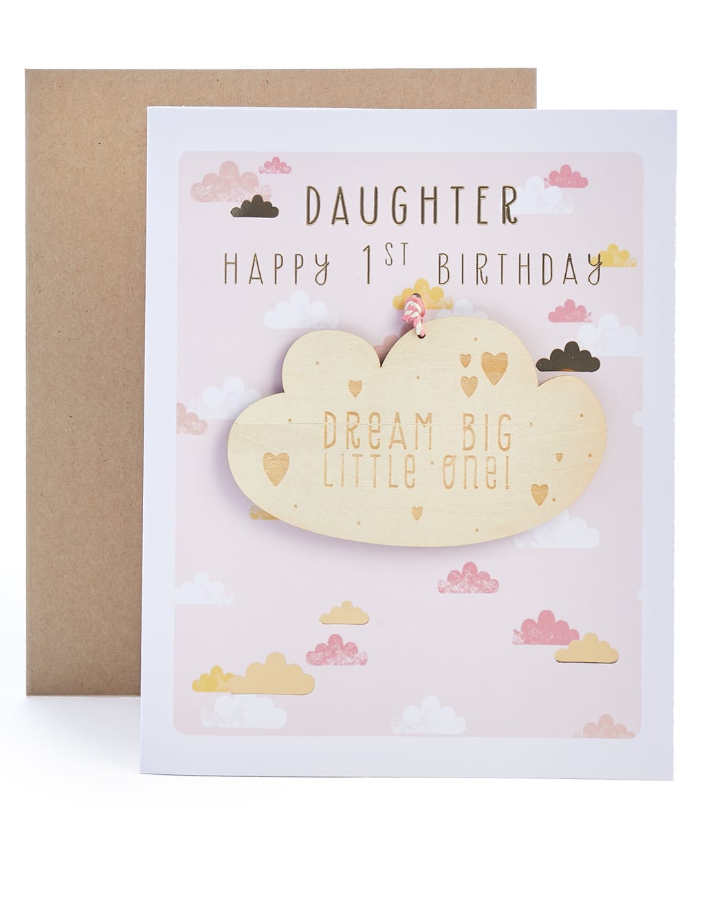 Daughter 1st Birthday Card | M&S