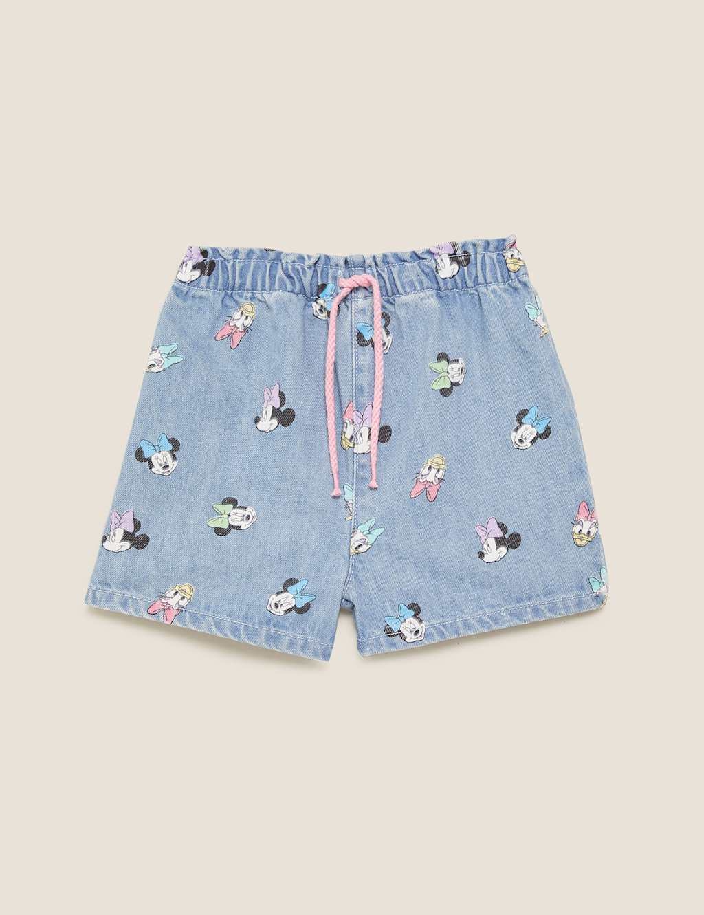 Denim Minnie™ Shorts (2-7 Yrs) | M&S