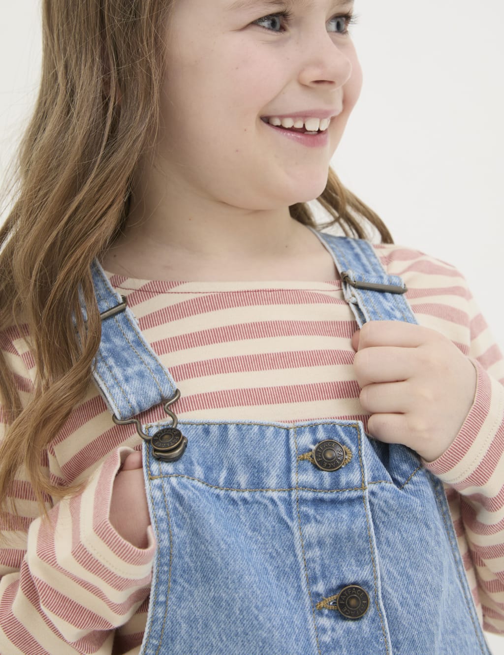 Denim Pinafore Dress (3-13 Yrs) | FatFace | M&S