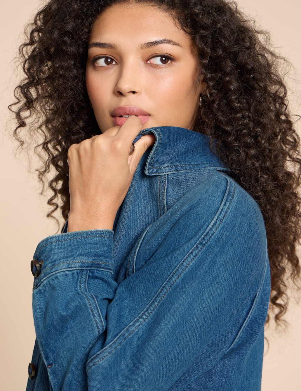 Denim Relaxed Jacket | White Stuff | M&S