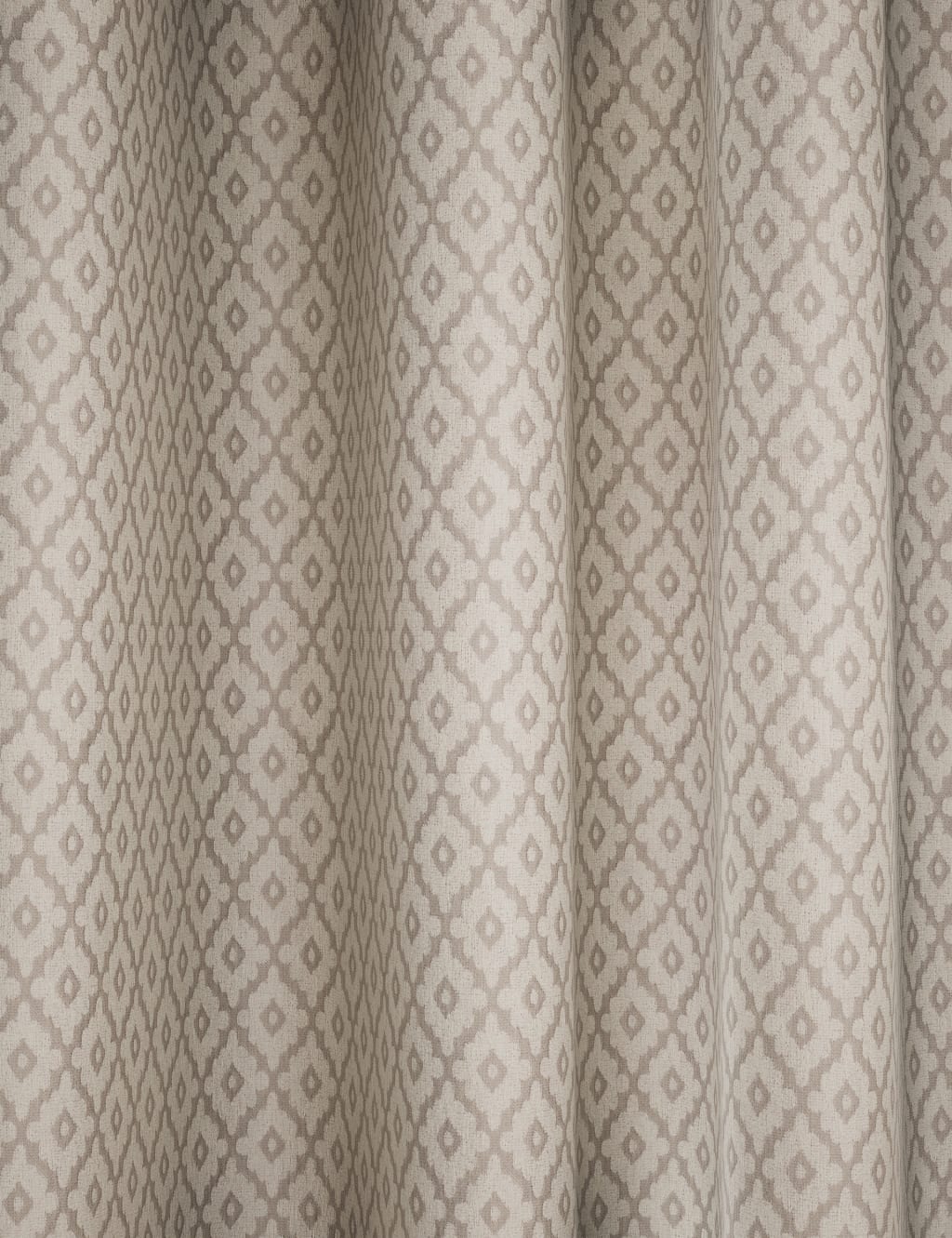 Diamond Geometric Eyelet Curtains | M&S Collection | M&S