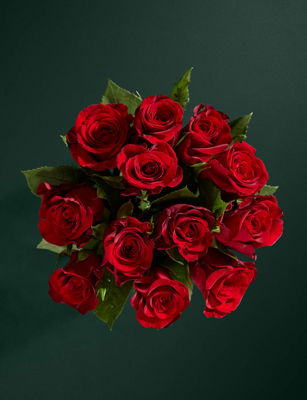 Dozen Red Rose Bouquet, Prosecco & Chocolate Bundle | M&S