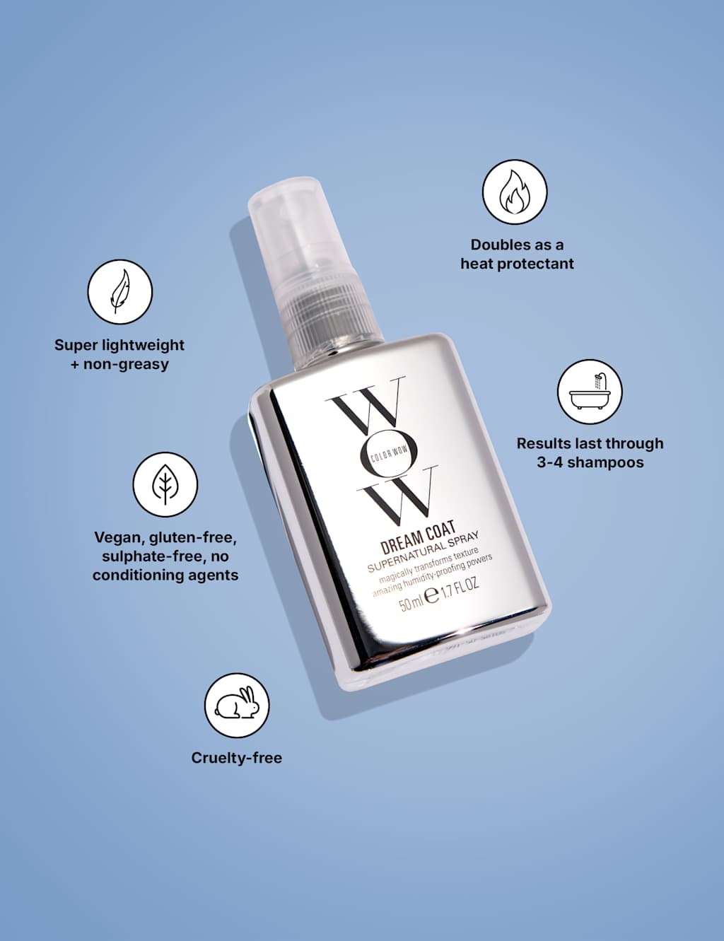 Dream Coat Supernatural Spray 50ml | Color WOW | M&S