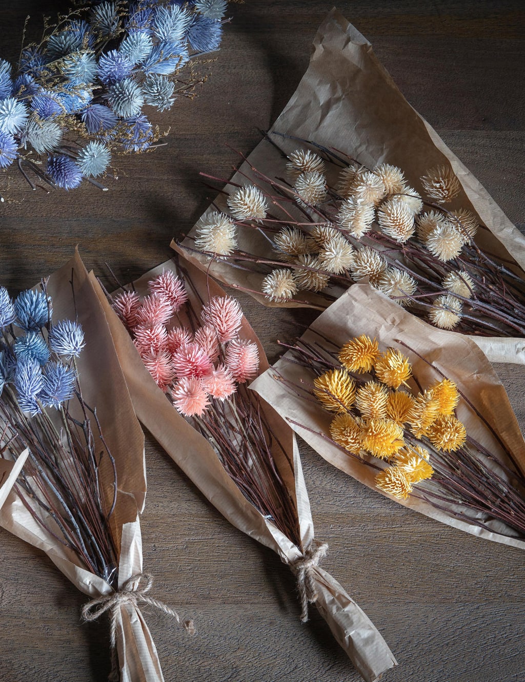 Dried Thistle Bouquet | Gallery Home | M&S