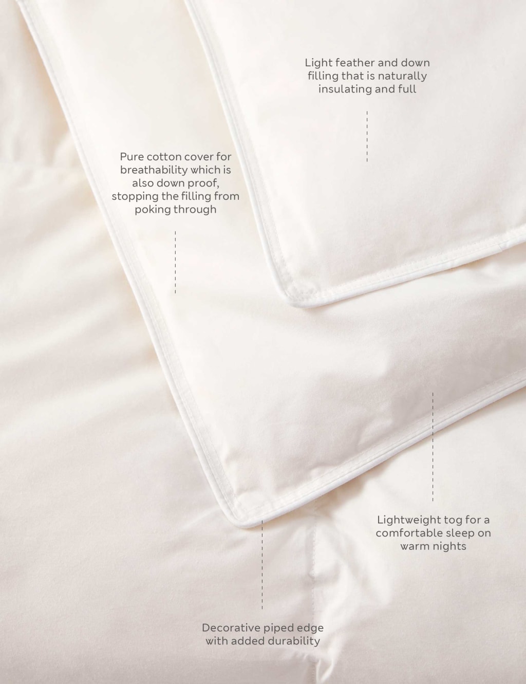 Duck Feather & Down 4.5 Tog Duvet | M&S Collection | M&S