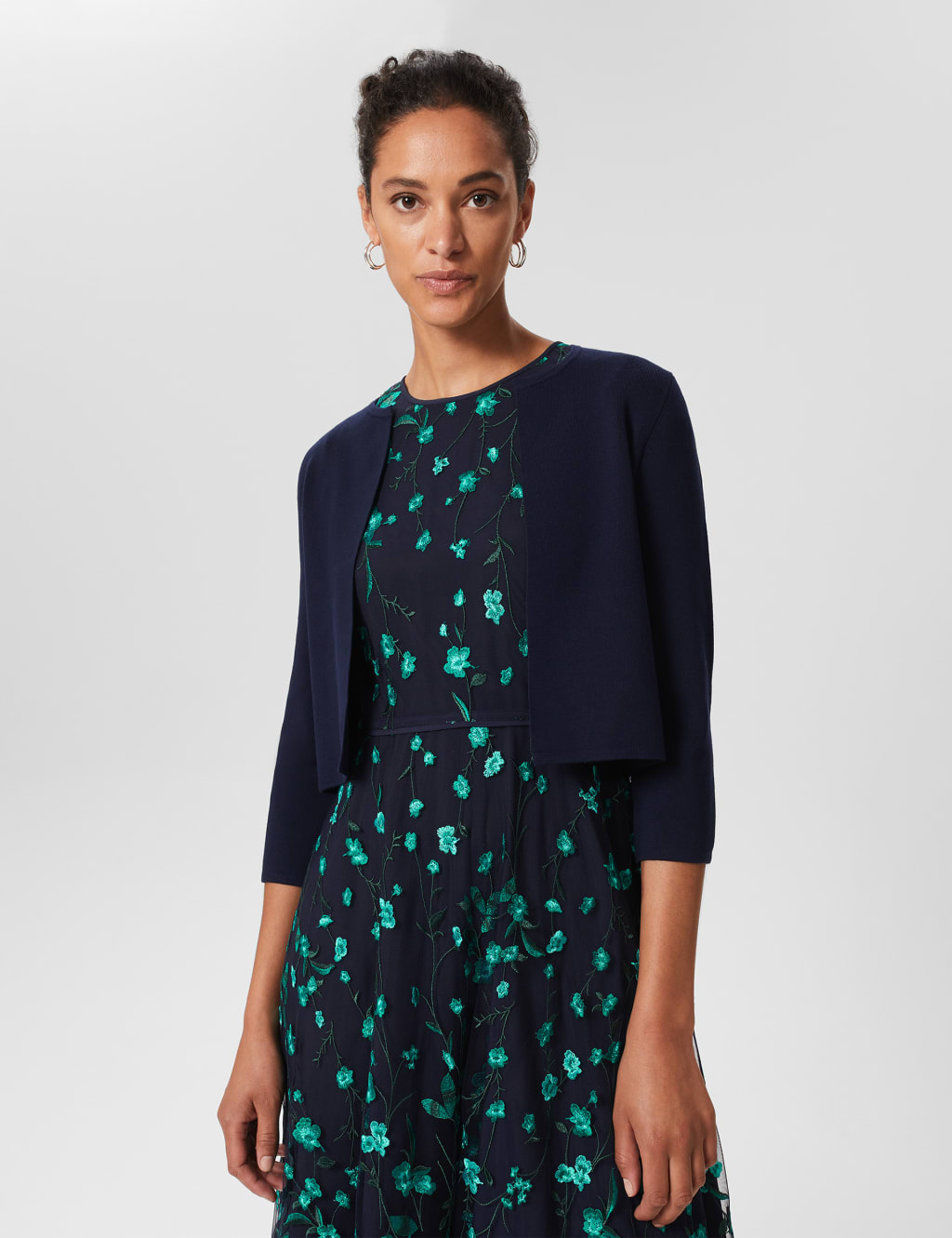 Edge to Edge Cropped Cardigan | HOBBS | M&S