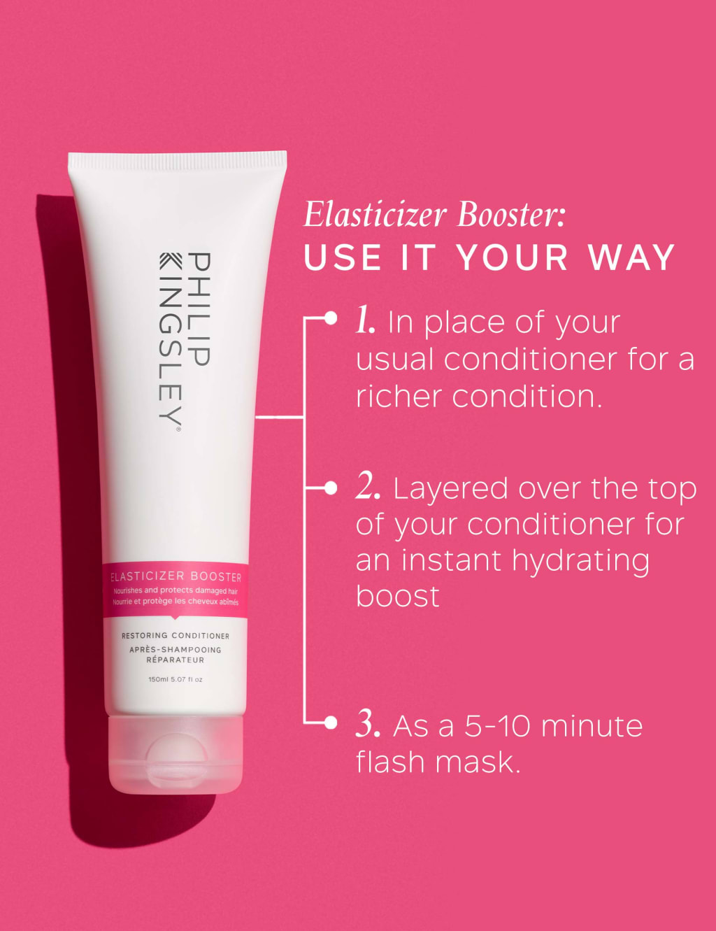 Elasticizer Booster 150 ml | Philip Kingsley | M&S