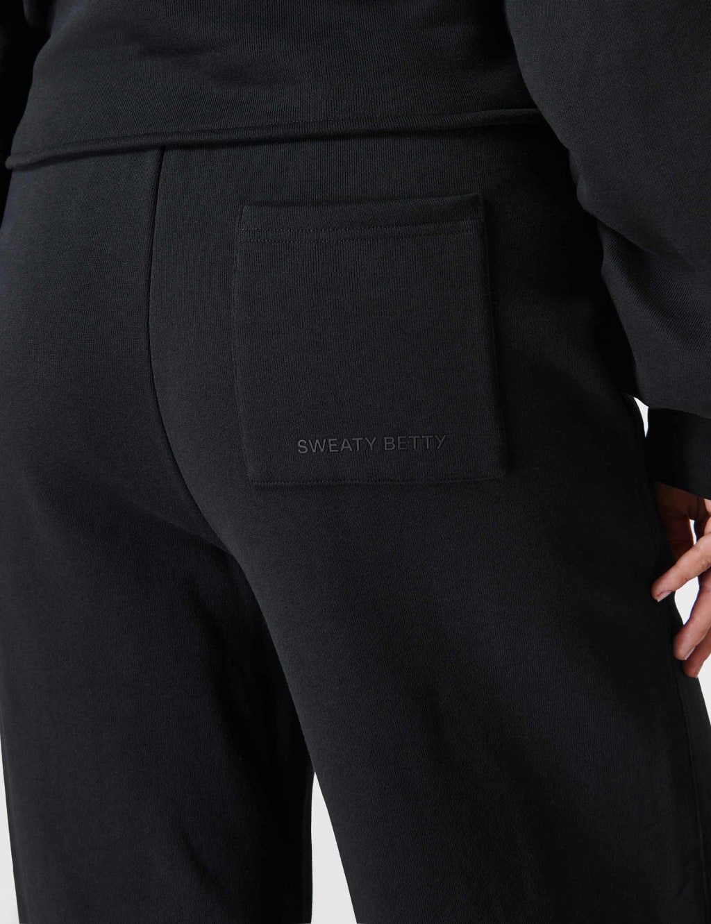 Elevated Cotton Rich Wide Leg Joggers | Sweaty Betty | M&S