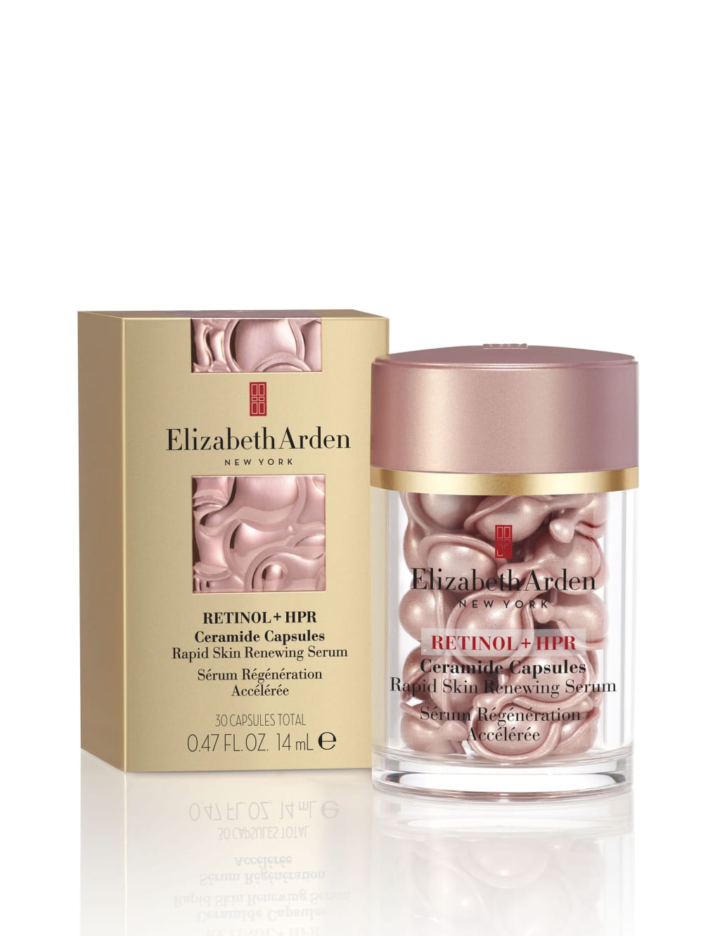 Elizabeth Arden RETINOL + HPR Ceramide Capsules Rapid Skin Renewing ...