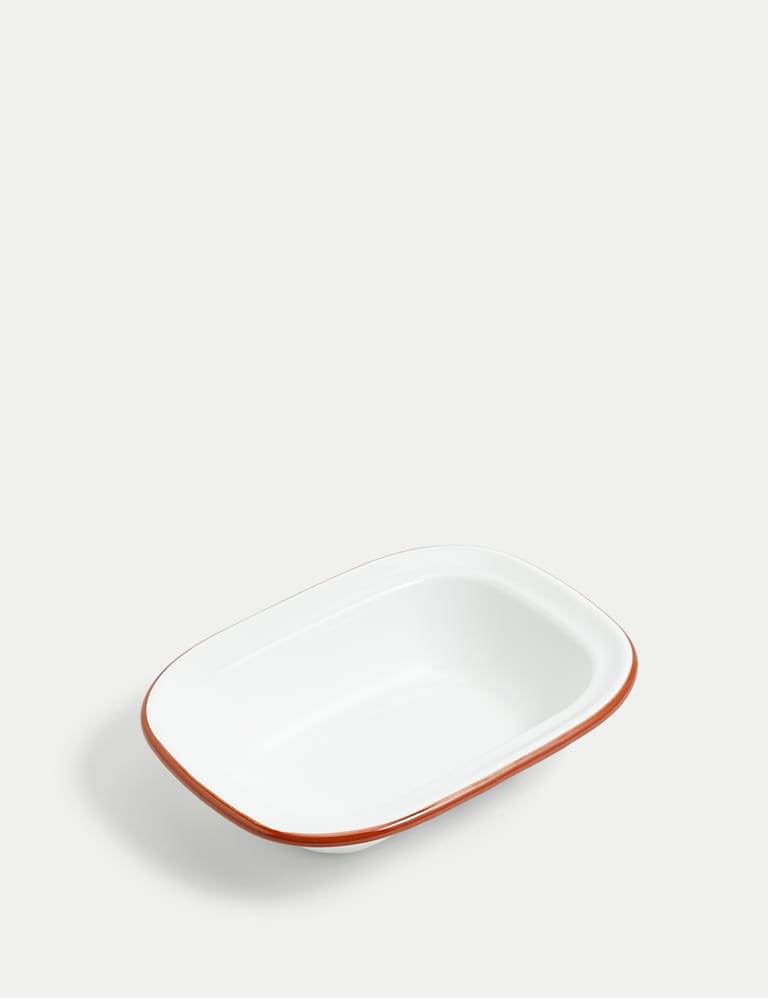 Enamel 20cm Pie Dish | M&S Collection | M&S