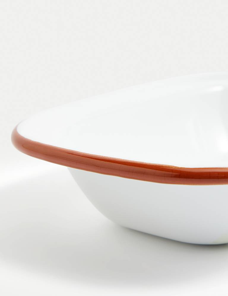Enamel 20cm Pie Dish | M&S Collection | M&S