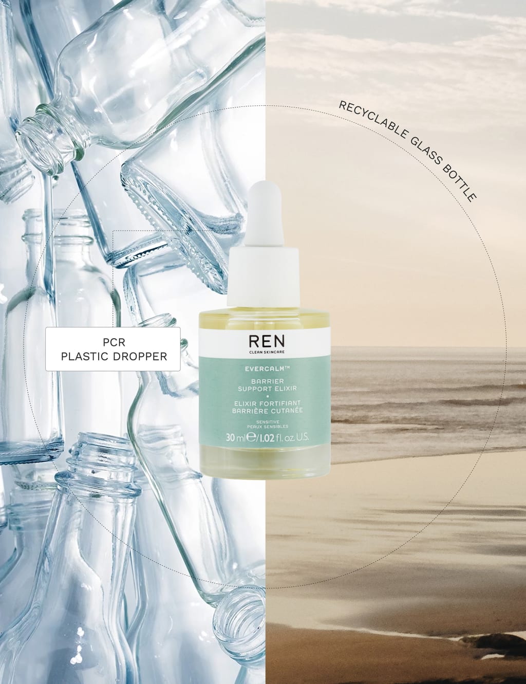 Evercalm™ Barrier Support Elixir 30ml | REN | M&S