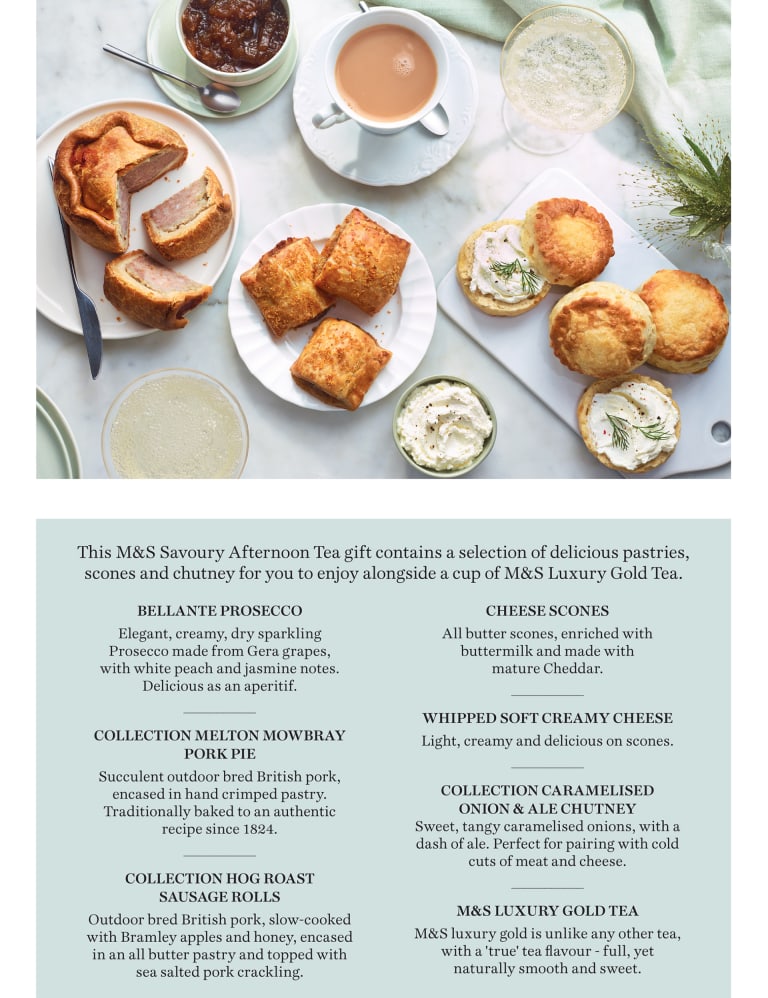 Father's Day Savoury Afternoon Tea | M&S