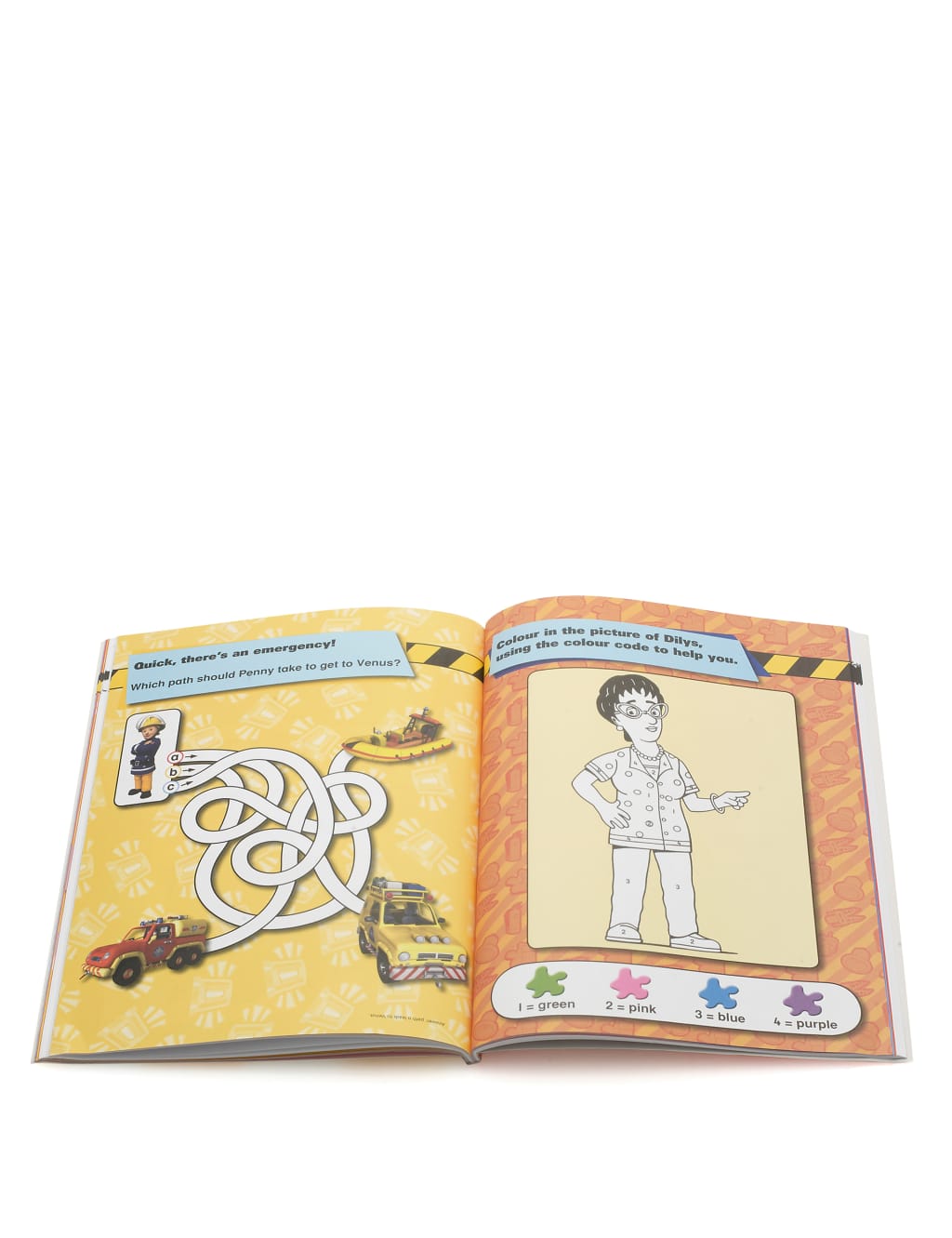 Fireman Sam™ Bumper Activity Book | M&S