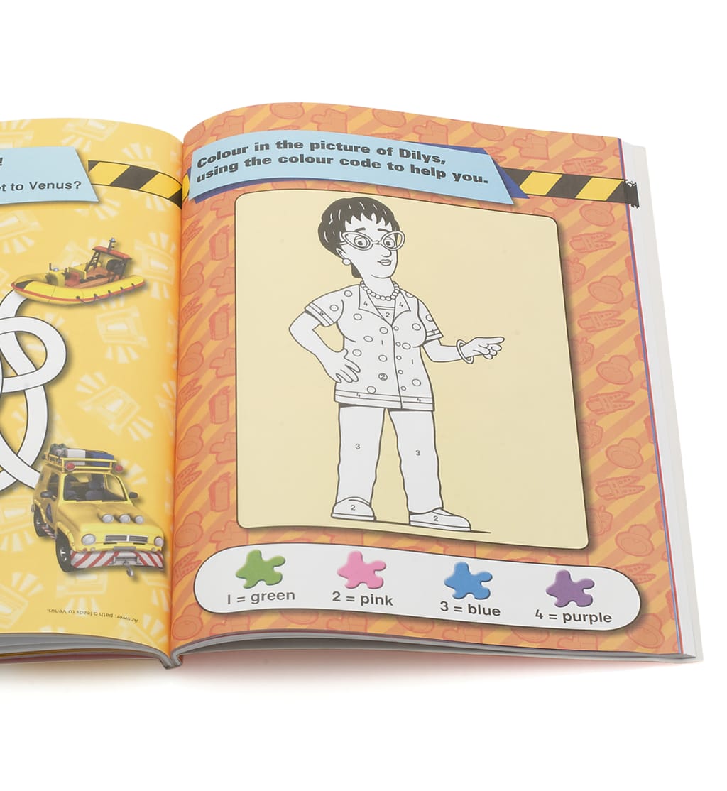 Fireman Sam™ Bumper Activity Book | M&S