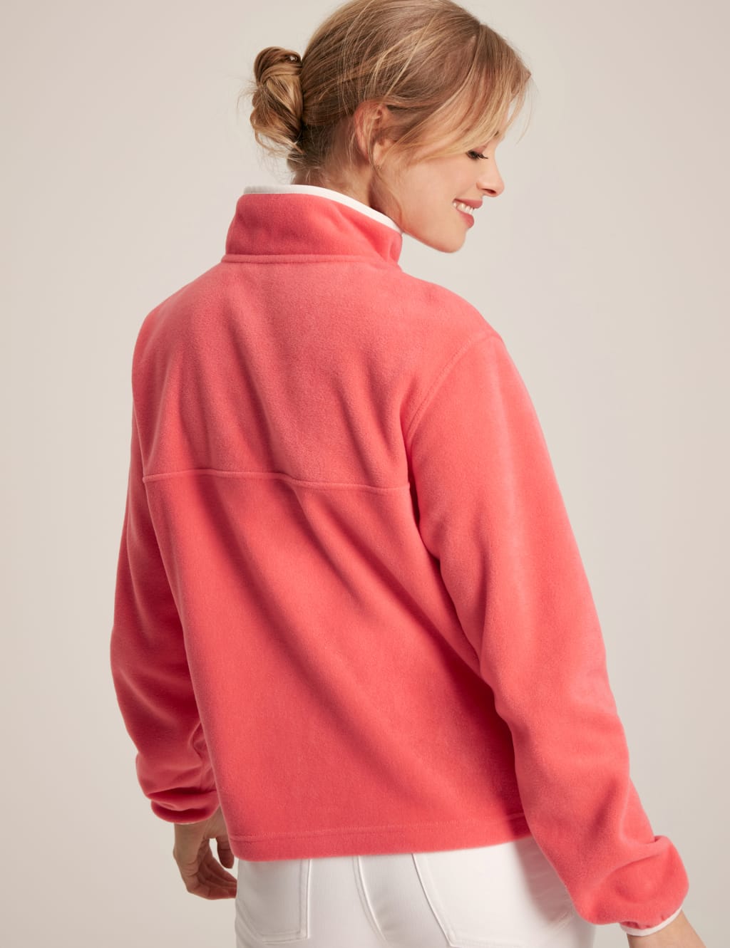 Fleece Funnel Neck Jumper | Joules | M&S