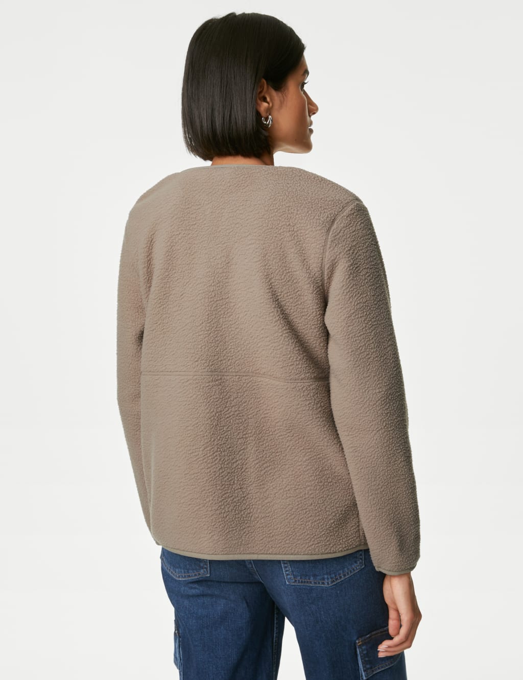 Fleece Zip Up Jacket | M&S Collection | M&S