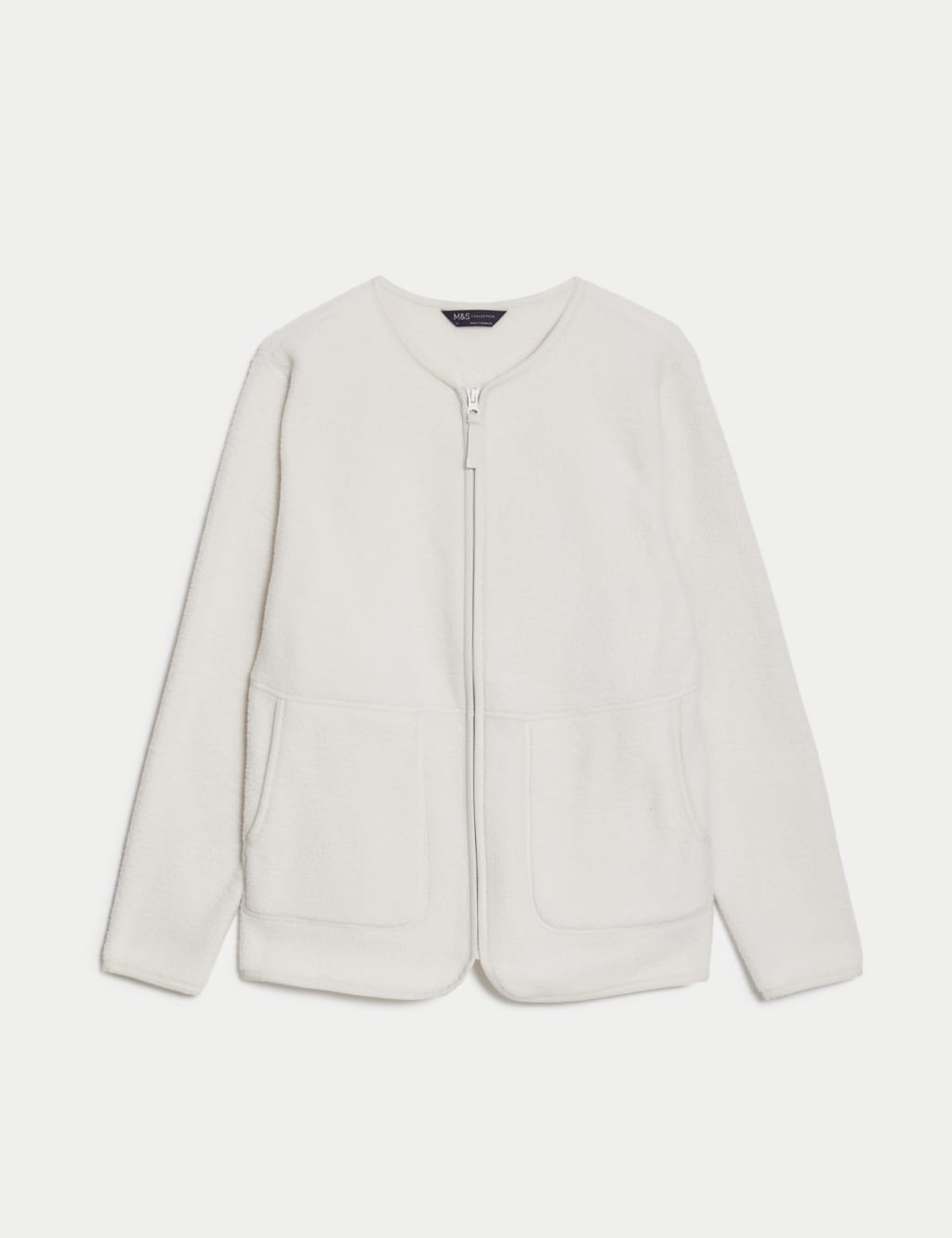 Fleece Zip Up Jacket | M&S Collection | M&S
