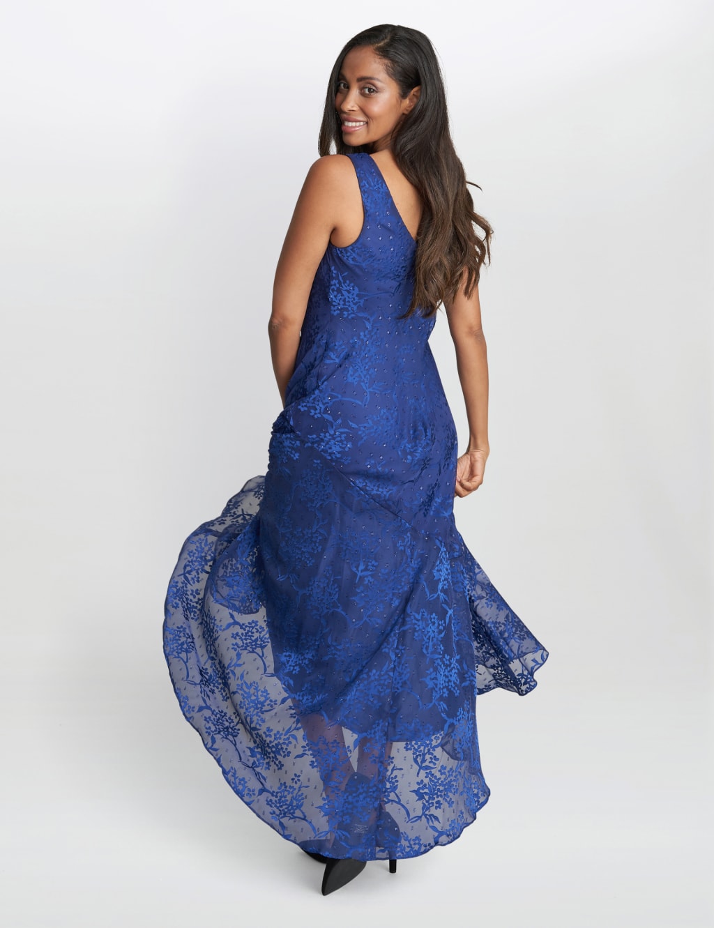 Floral Jacquard V-Neck Maxi Dress & Jacket | Gina Bacconi | M&S