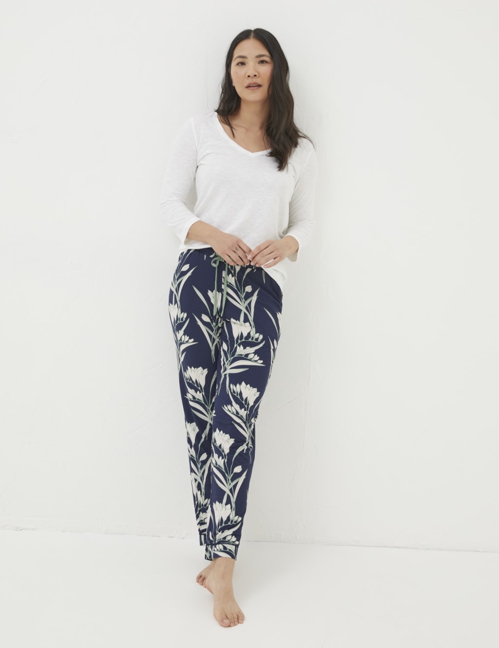 Floral Print Pyjama Bottoms | FatFace | M&S