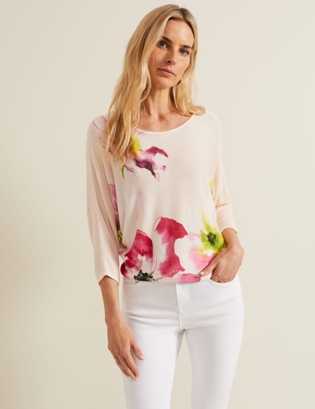 Floral Slash Neck Top | Phase Eight | M&S