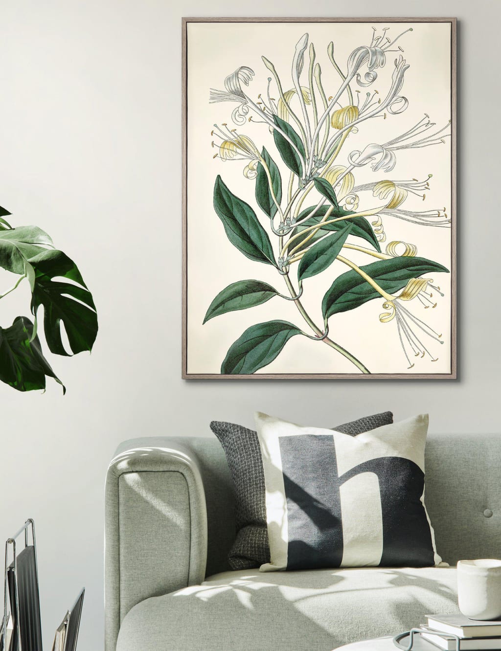 Flourishing Foliage Rectangle Framed Art | Gallery Home | M&S