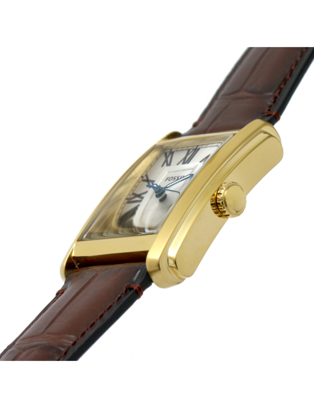 Fossil Carraway Leather Watch | Fossil | M&S