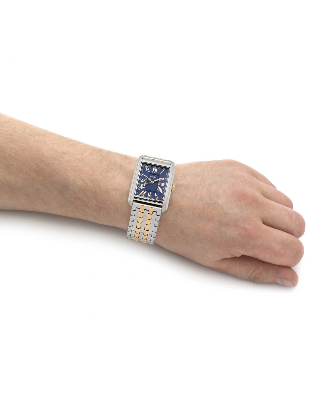 Fossil Carraway Two-Tone Stainless Steel Bracelet Watch | Fossil | M&S