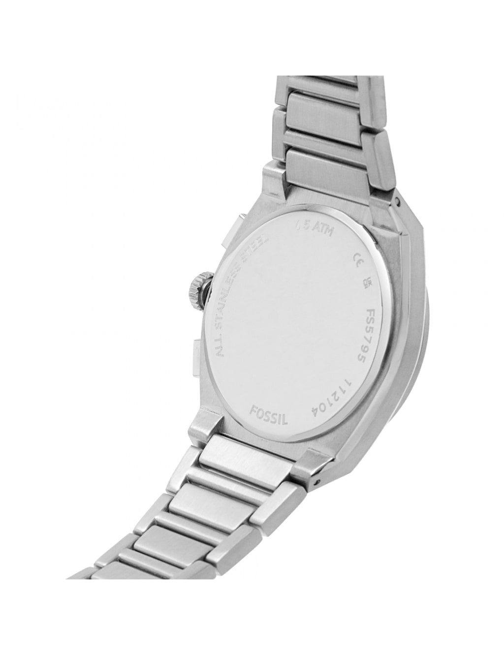 Fossil Everett Stainless Steel Chronograph Watch | Fossil | M&S