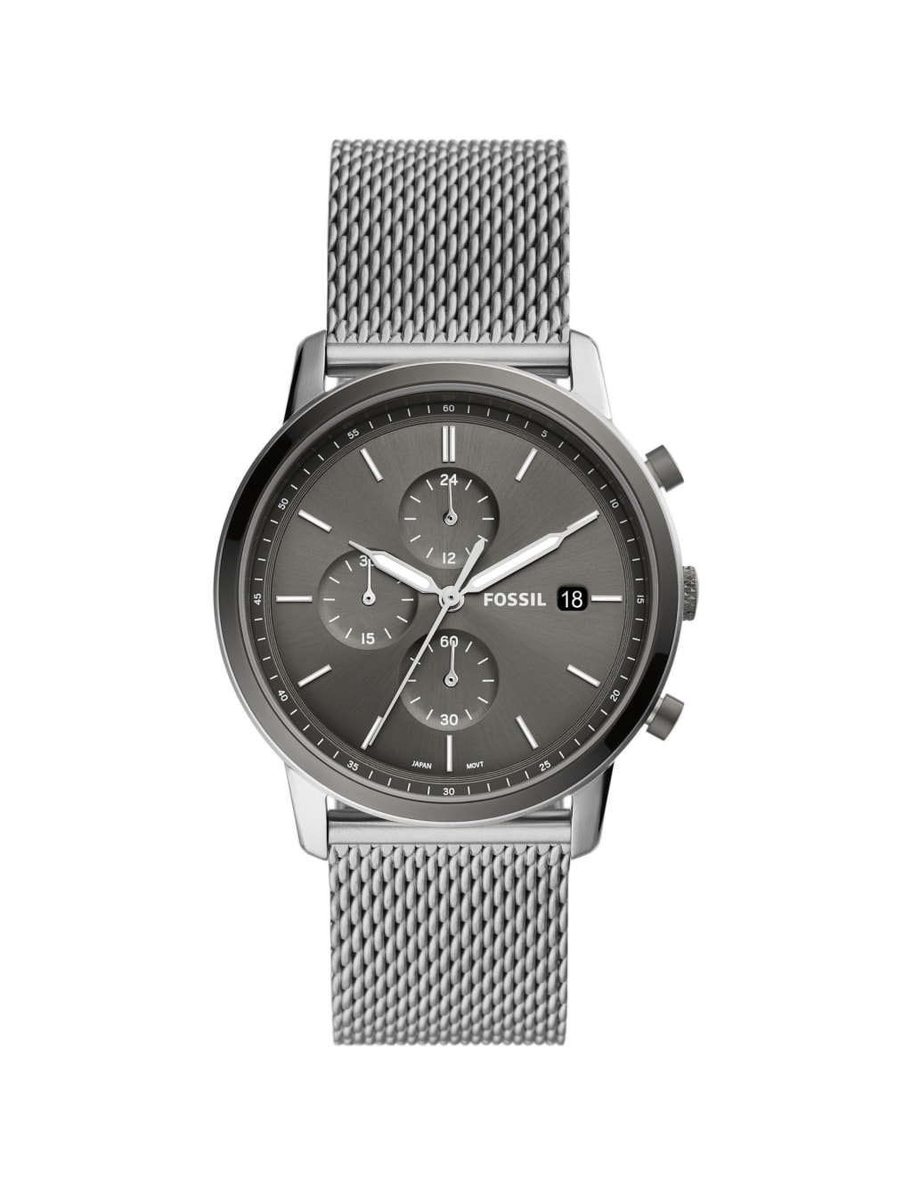Fossil Minimalist Stainless Steel Watch | Fossil | M&S