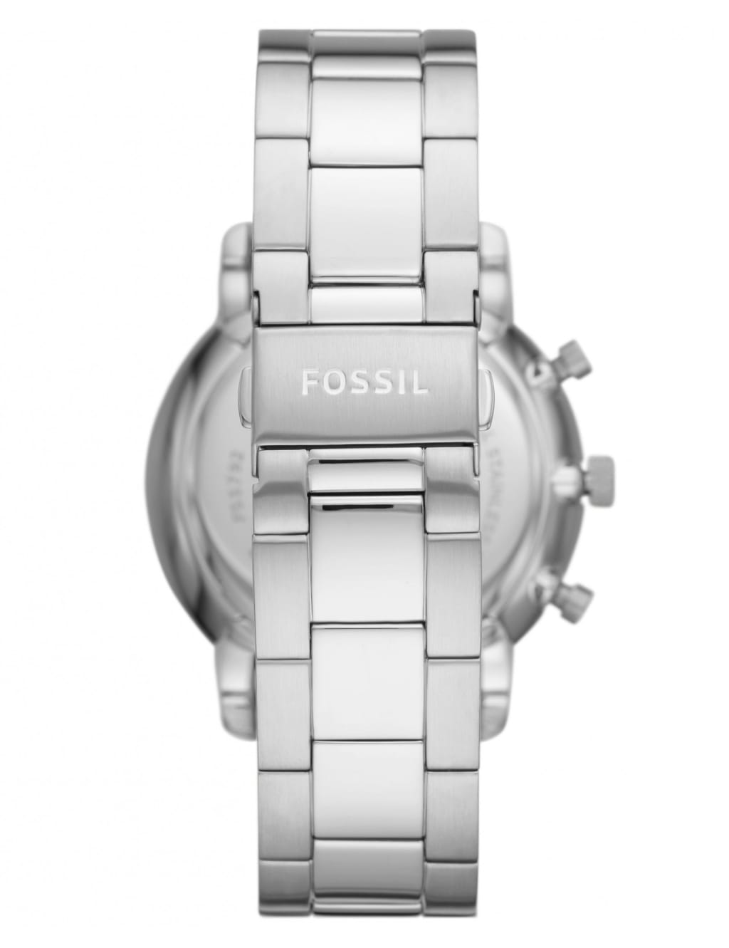 Fossil Neutra Chronograph Silver Stainless Steel Watch | Fossil | M&S