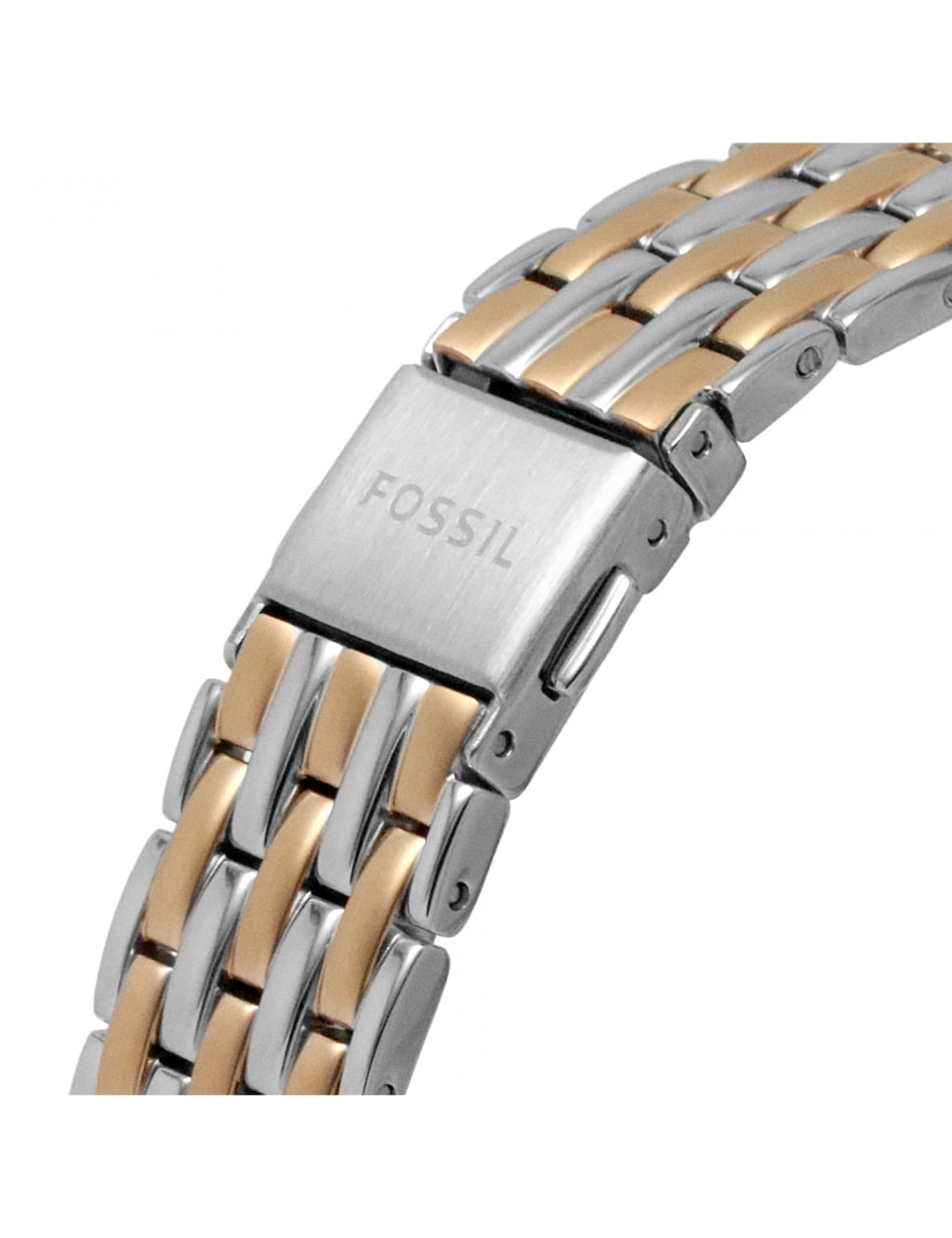 Fossil Raquel Two Tone Watch | Fossil | M&S