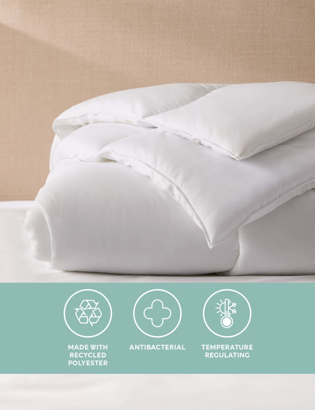 Fresh & Cool 10.5 Tog Duvet | M&S Collection | M&S