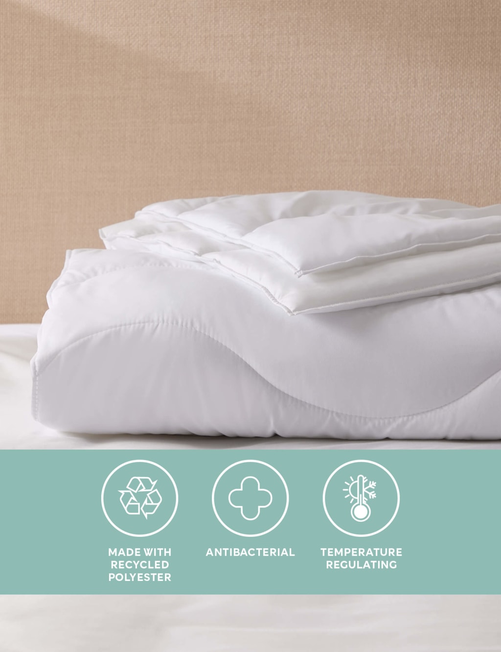 Fresh & Cool 2.5 Tog Duvet | M&S Collection | M&S