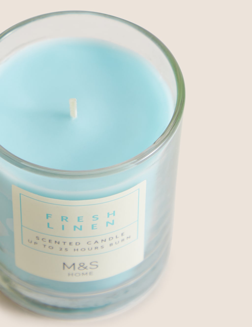 Fresh Linen Scented Candle | M&S Collection | M&S