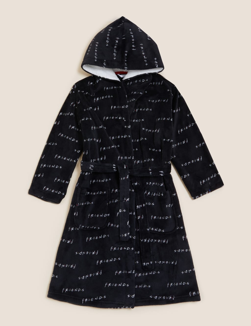 Friends™ Fleece Dressing Gown (8-16 Yrs) | M&S