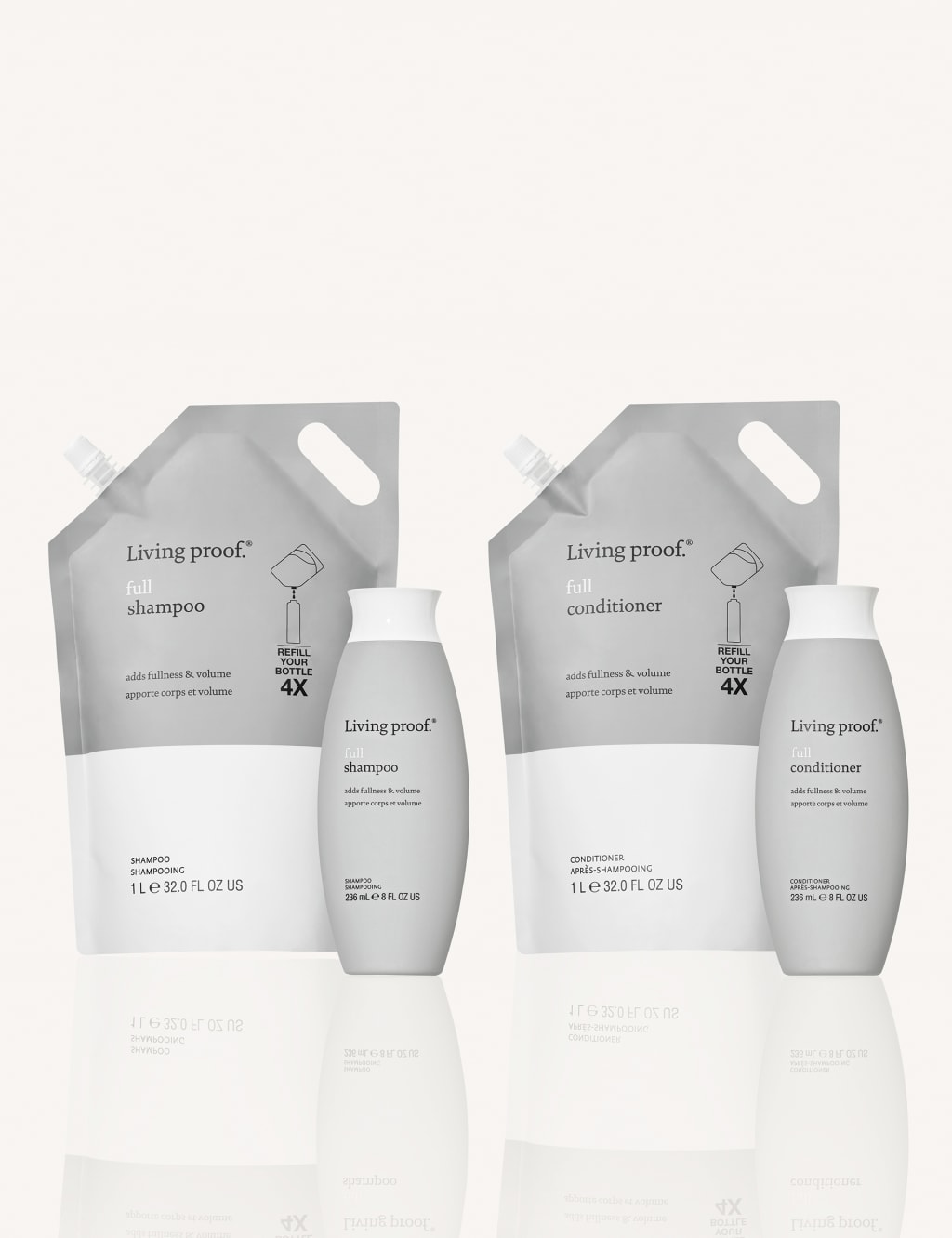 Full Shampoo reFill pouch 1000ml | Living proof.® | M&S