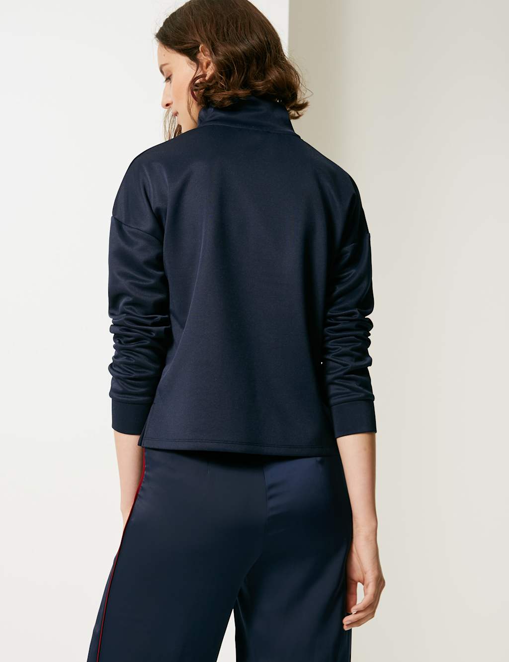 Funnel Neck Long Sleeve Top | Limited Edition | M&S