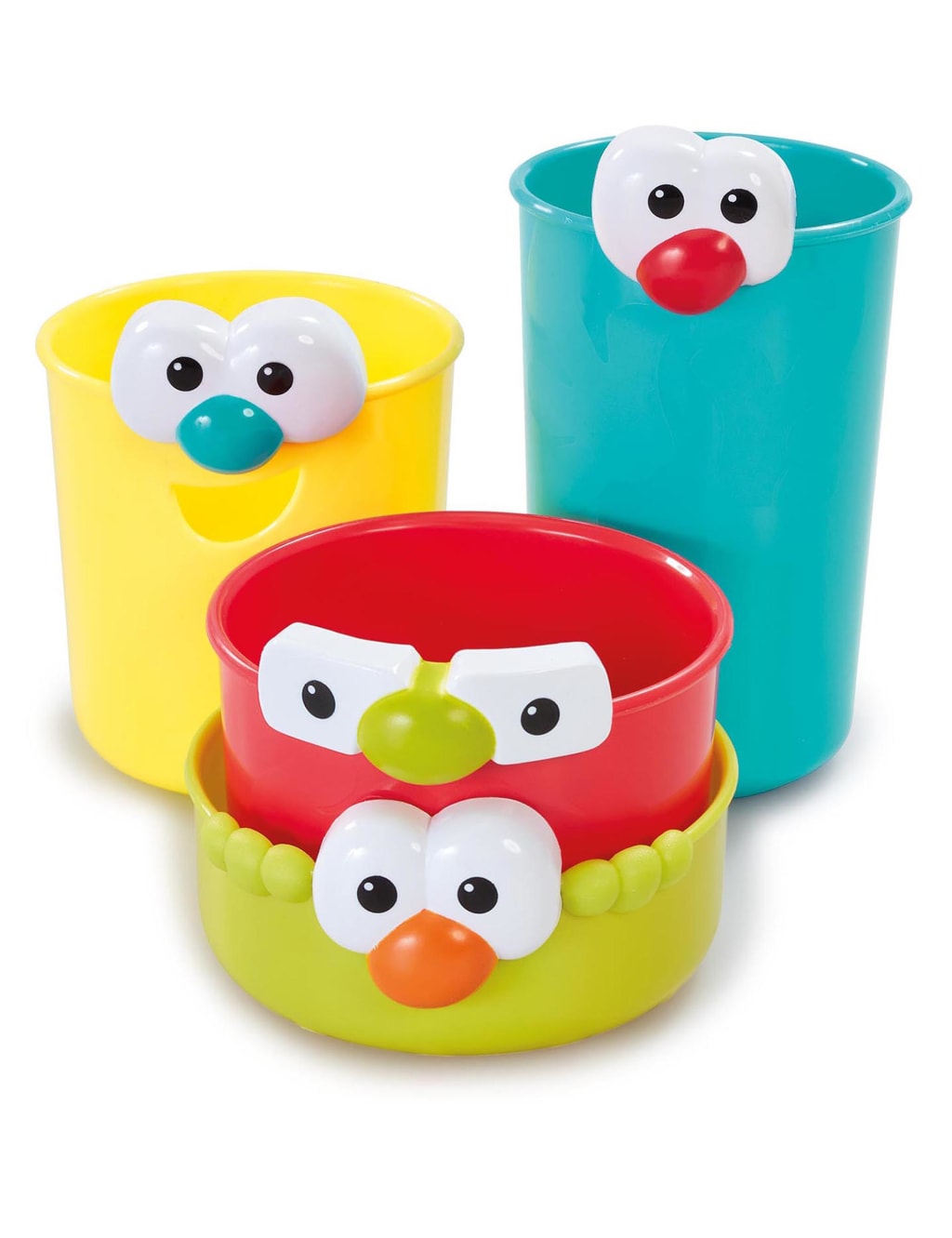 Funny Faces Bath Beakers (12-36 Mths) | Early Learning Centre | M&S