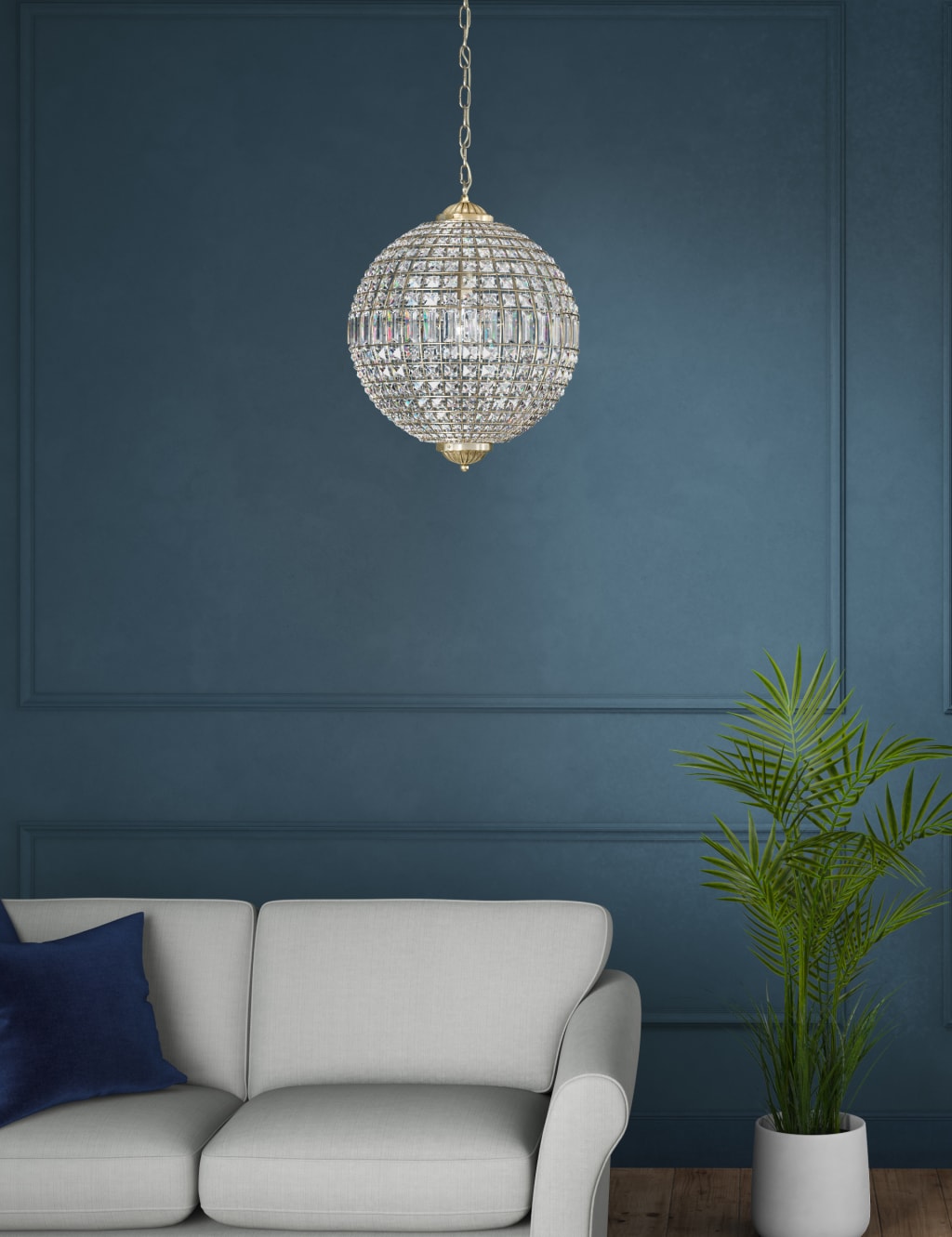 Gem Ball Extra Large Pendant Light | M&S Collection | M&S