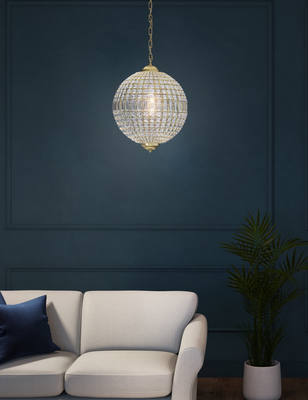 Gem Ball Extra Large Pendant Light | M&S Collection | M&S