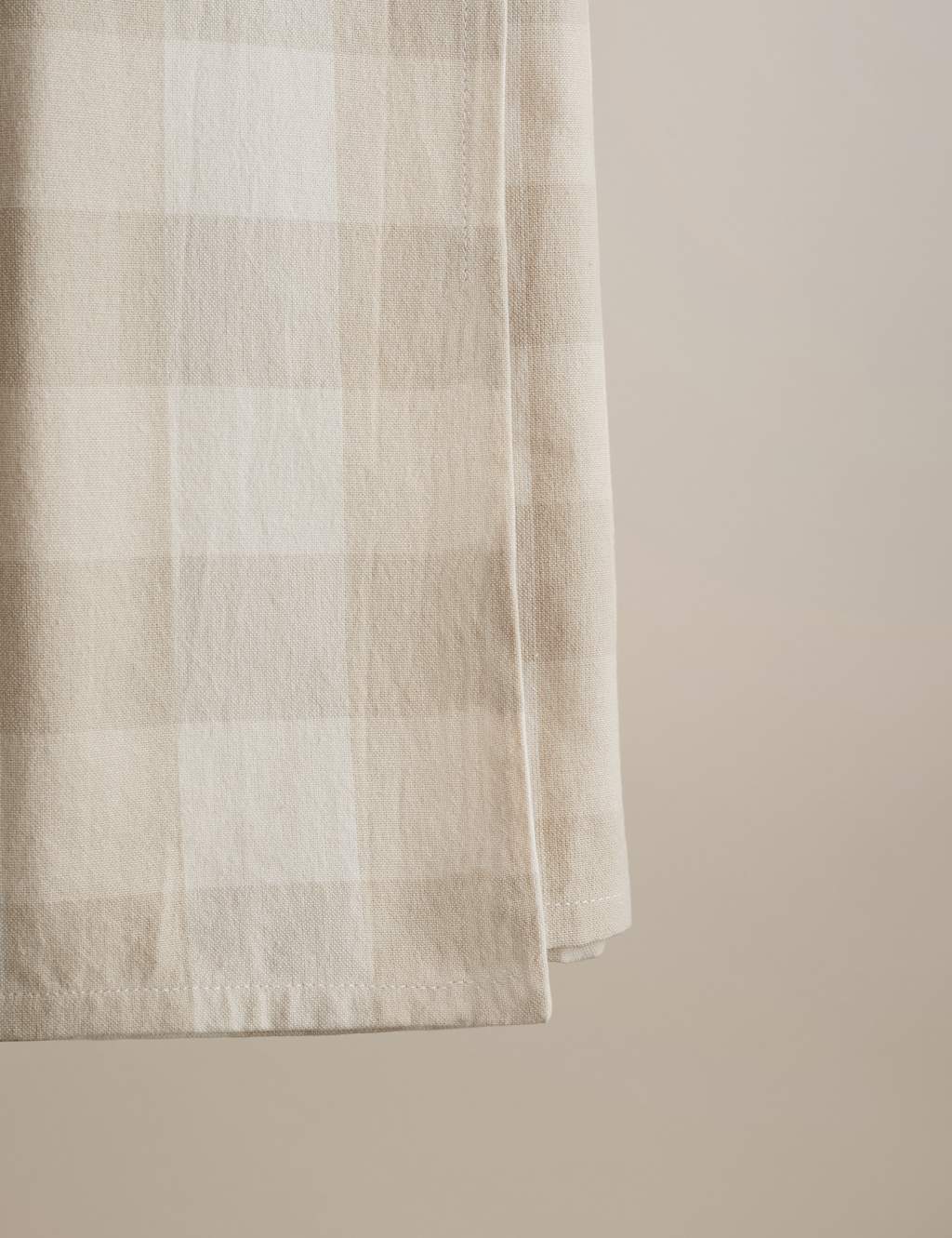 Gingham Pure Cotton Tablecloth | M&S Collection | M&S