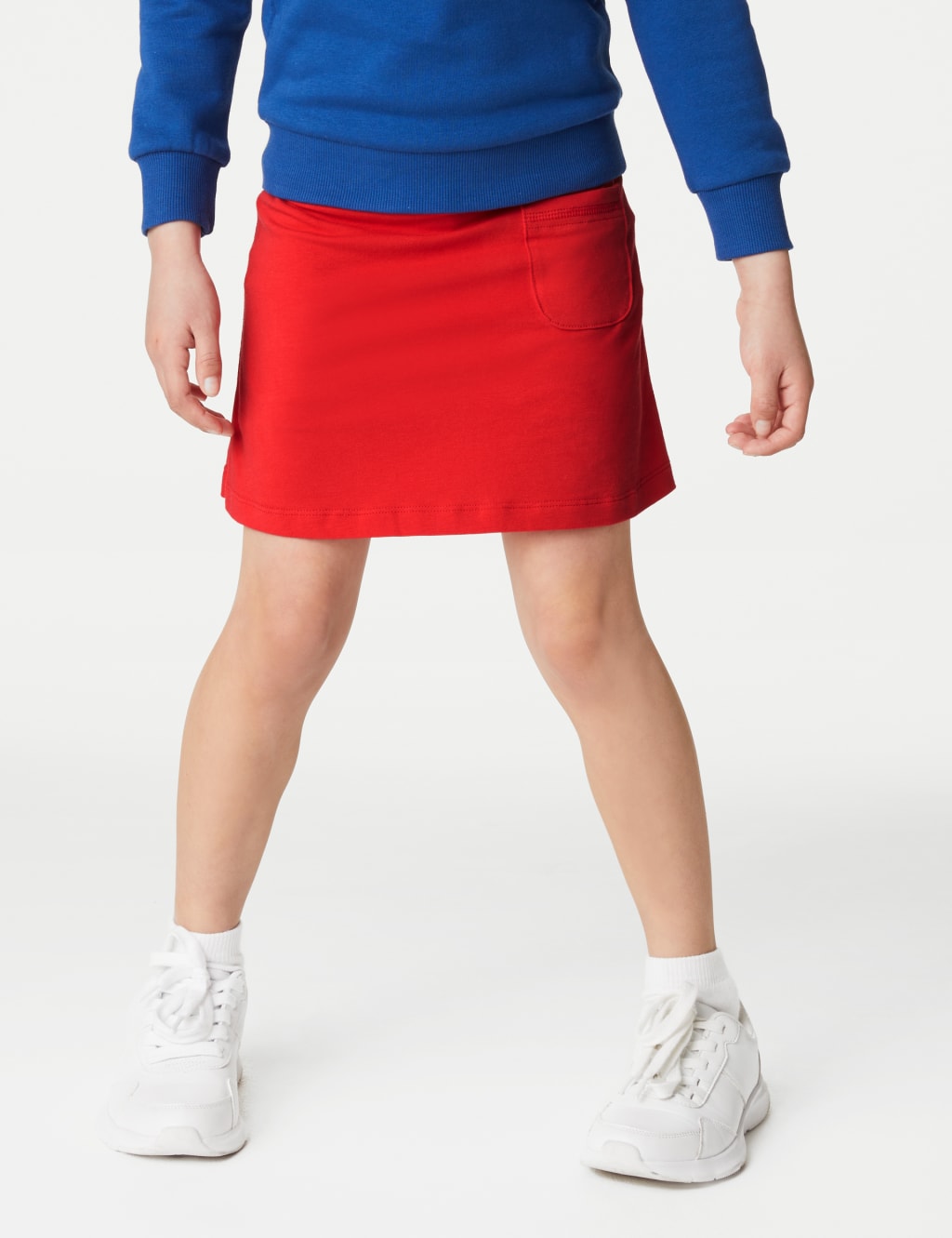 Girls' Cotton with Stretch Sports Skorts (2-16 Yrs) | M&S Collection | M&S