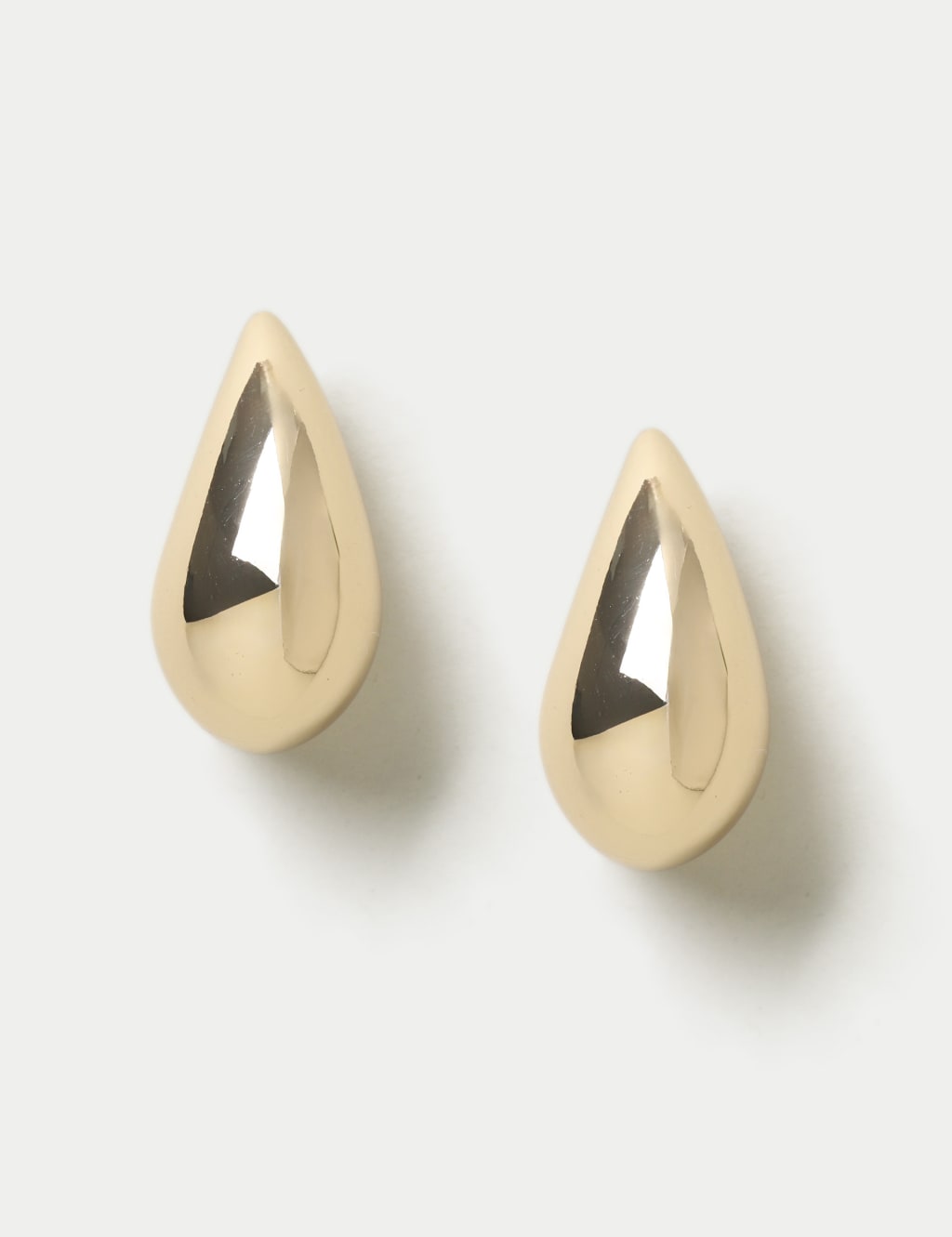 Gold Maxi Tear Drop Stud | M&S Collection | M&S