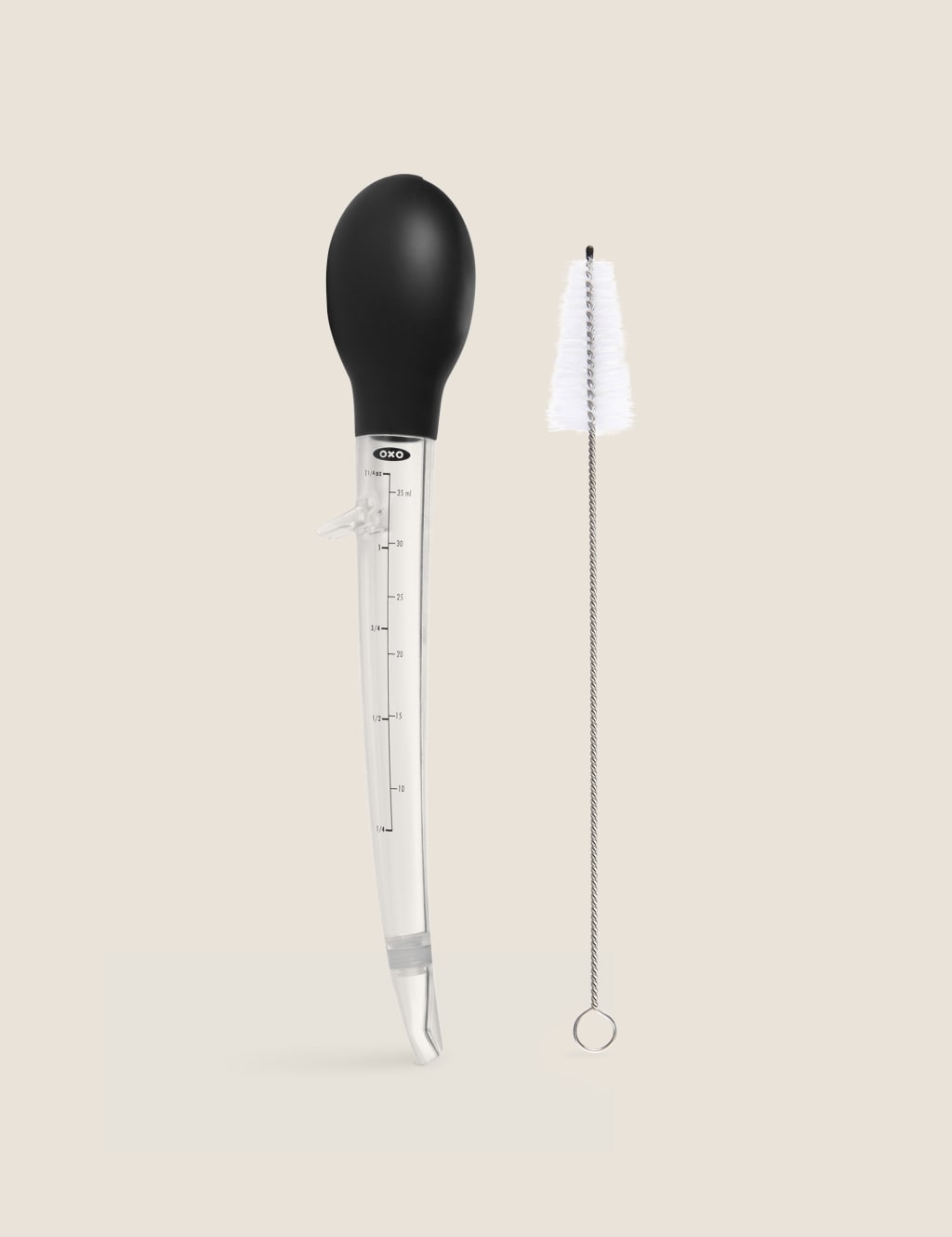 Good Grips Angled Baster with Cleaning Brush | Oxo | M&S