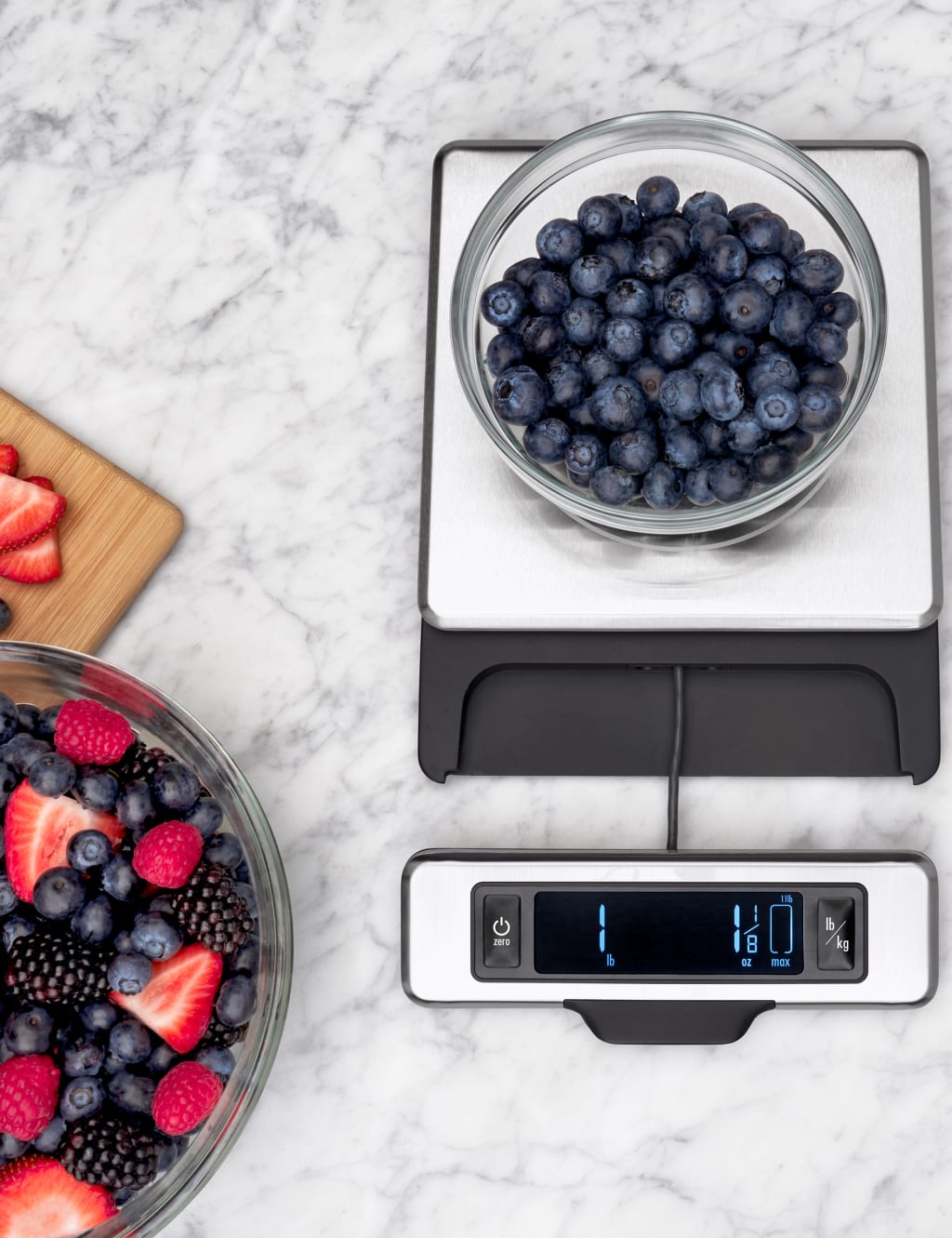 Good Grips Stainless Steel Digital Scale | Oxo | M&S
